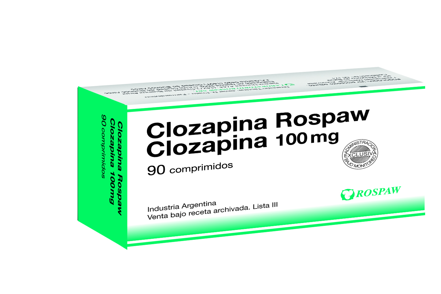 Clozapina Rospaw – Laboratorio Rospaw