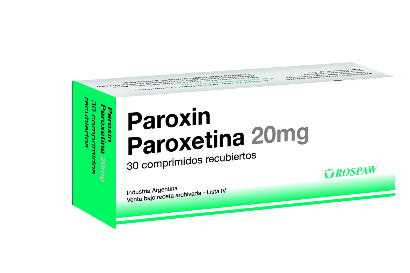 Paroxin / Paroxetina – Laboratorio Rospaw
